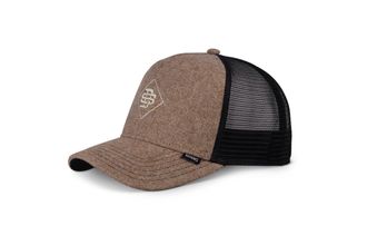 Djinns Tweedloop Beige HFT Trucker Cap - One-Size