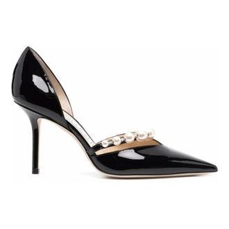 Jimmy Choo London Femme, Chaussures, Noir, Taille: 37 EU Pointed Pump