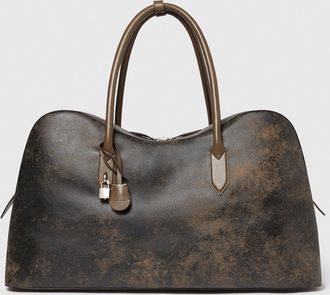 Stella McCartney Ryder Weekender Bag, Woman, Mud Brown
