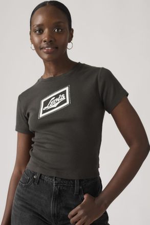 Levi's T Shirt Essential Sporty - Femme - Noir / Pirate Black - XS