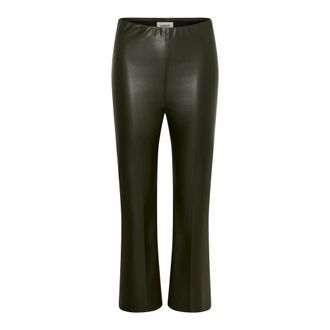 Soaked In Luxury Pantalon - Femme - Pantalons - Vert - Taille: 36 FR