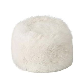 Generic Bonnet chaud dhiver pour homme, blanc, M