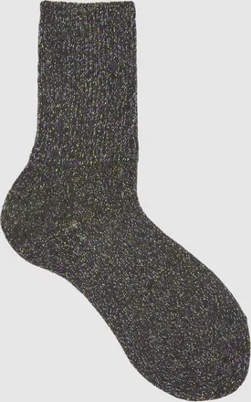 Alto Milano Chaussettes Kaylie Donna Calzino Marrone