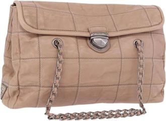 Prada Sac bandouli&egrave;re vintage Pre-owned - Femme - Pre-owned - Beige - Taille: ONE Size