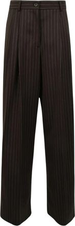Dolce & Gabbana Weite Hose - - Trousers - Damen - Braun - L