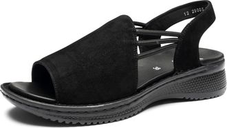 Ara Damen Hawaii Sandale, SCHWARZ, 39 EU