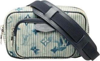 Louis Vuitton Pre-owned Outdoor Pouch - Femme - Pre-owned - Bleu - Taille: ONE Size