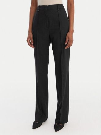 Karl Lagerfeld Stoffhose B1W10003 Schwarz Straight Leg