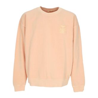 Obey Leichter Crewneck Sweatshirt Pigment Eyes Icon - - Sweatshirts & Hoodies - Herren - Rosa - XL