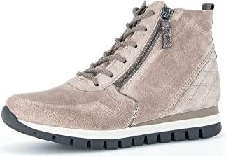 Gabor Femme Bottines, Dame Bottines &agrave; Lacets,Semelle int&eacute;rieure Amovible,Botte &agrave; Lacets,Botte dhiver,Marron (Muschel/Bronce) / 89,42 EU / 8 UK