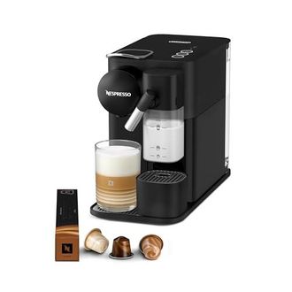 Nespresso DeLonghi Nespresso Lattissima One Evo EN510.B, Machine a Café Capsule, Expresso et Cappuccino, 1450W, Noir