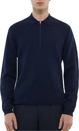 Fursac Polo en maille de coton merceris&eacute; - Taille L - Homme