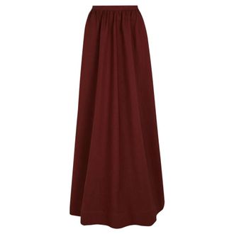 Cortana Margot Maxirock - - Skirts - Damen - Rot - 2XS