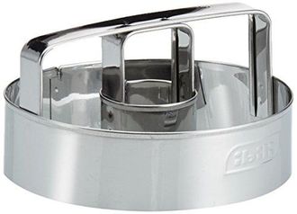 Ibili CORTADOR ROSCO DE SAN BLAS 9 CMS, Silber