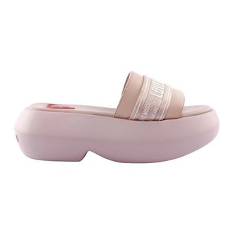 Love Moschino Pinke Ciabatta Sandalen - - Shoes - Damen - Rosa - 37 EU