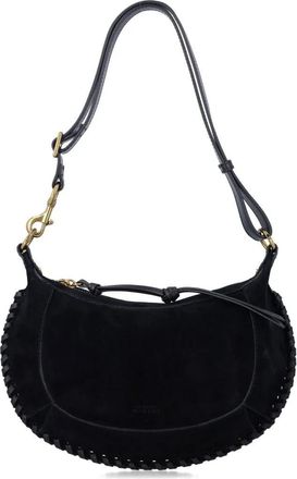 Isabel Marant Isabel Marant Hobo Bags - Oskan Moon Suede Bag - Gr. unisize - in Schwarz - f&uuml;r Damen