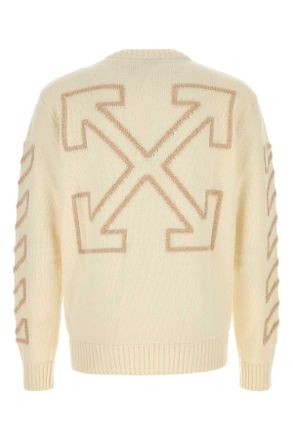Off-white Arrow Sweater - Cream