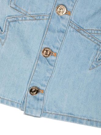 Versace Denim Cotton Skirt - Blue