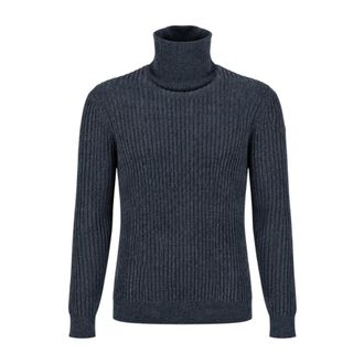 Roberto Ricci Design Velvet Rave Rollkragenpullover - - Knitwear - Herren - Blau - L