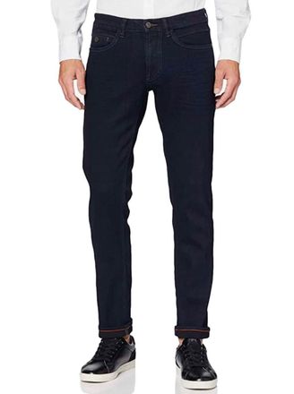 Hattric Herren Hose Straight Jeans, per Pack Blau (Dunkelblau 44), W36/L34 (Herstellergr&ouml;&szlig;e: 36/34)