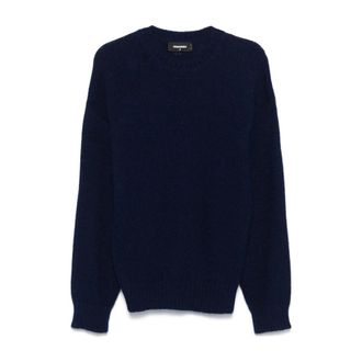 Dsquared2 Brauner Strickpullover - - Knitwear - Herren - Braun - S
