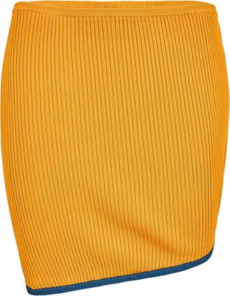 Diesel Onalisa Gona Minirock f&uuml;r Damen, Jerseyware (Orange)