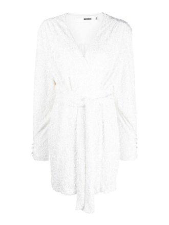 Rotate Robe Courte - Blanc