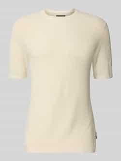 Marc O'Polo Regular Fit T-Shirt aus Baumwoll-Leinen-Mix