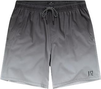 JP1880 Jay-PI Short de Bain Jay-PI, Collection Beachwear, Taille &eacute;lastique et Style Batik - Jusquau 8 XL Noir 7XL 828361130-7XL