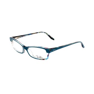Emilio Pucci Ep2649 Brille Türkis Blumenrahmen