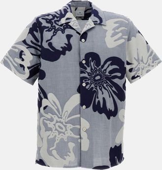 Paul Smith Kurzarmbluse Mit Blumenmuster