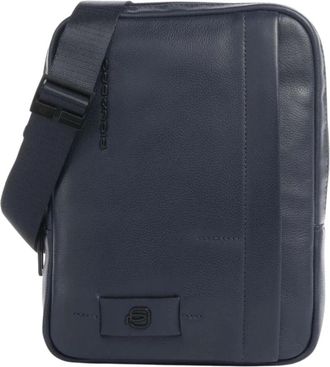 Piquadro Homme, Sacs, Bleu, Taille: ONE Size Sac bandouli&egrave;re compact