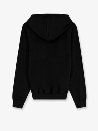 Polo Ralph Lauren Womens Hooded Sweatshirt Black Cotton-Blend Sweatshirts Sweater