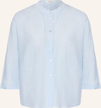 OPUS Blusenshirt Fabell Mit 3/4-Arm blau