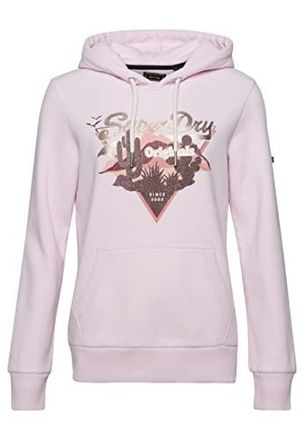 Superdry Vintage VL Narrative Hood, Sweat-Shirt &Agrave; Capuche Sport