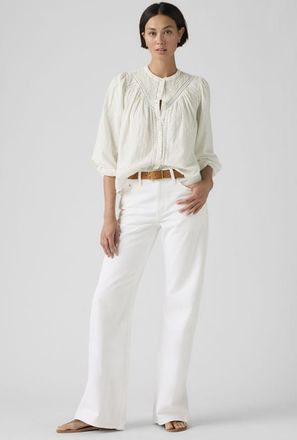 Levi's Jean Loose Boot - Femme - Blanc / Tooth Fairy - 23X29