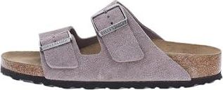 Birkenstock ARIZONA (SUEDE) - Sandalo da donna in pelle BIRKENSTOCK con doppia fascia 41/FADED PURPLE-N