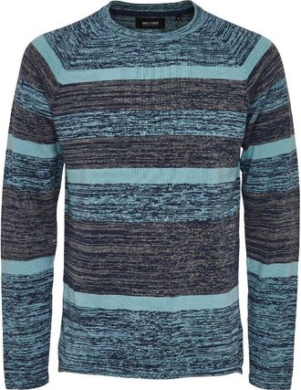 Only & Sons Herren 22002850 Pullover, Mehrfarbig (Night Sky), Small
