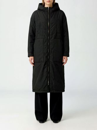 Max Mara Parka longue coupe d&eacute;contract&eacute;e en polyester technique avec capuche