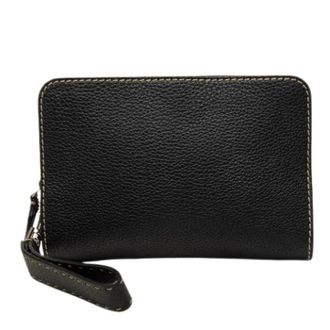 Fendi Pre-owned Selleria Leder Clutch Bag - - Pre-owned - Damen - Schwarzk - ONE SIZE