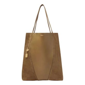 Chlo&eacute; Femme, Sacs, Brun, Taille: ONE Size Spin Tote
