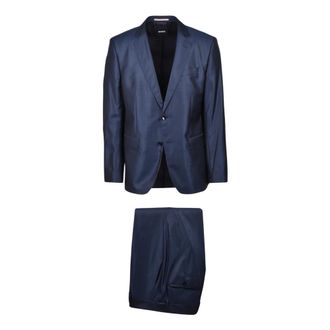 HUGO BOSS Slim Fit Anzug - - Suits - Herren - Blau - XL