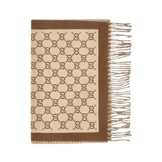Gucci GG Wollschal - - Accessories - Damen - Beige - ONE SIZE