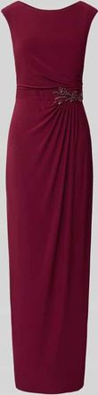 Adrianna Papell Abendkleid mit Raffungen