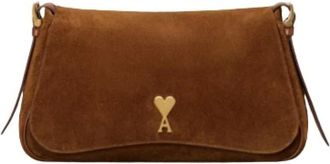Ami Femme, Sacs, Brun, Taille: ONE Size Paname Paname Shoulder Bag