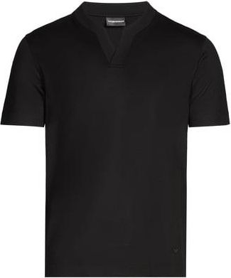 Emporio Armani T-shirt en lyocell et coton