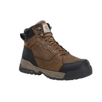 Carhartt Work in Progress Force Hd Bottes de travail imperm&eacute;ables &agrave; bout composite 6 pour homme, marron, 7 Wide