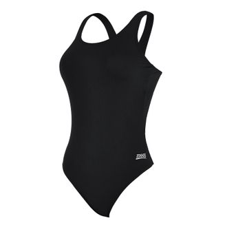 Zoggs Cottesloe Powerback Badeanzug f&uuml;r Damen (Schwarz)