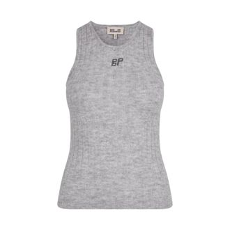 Baum Und Pferdgarten Grau Melange Chaia Top - - Tops - Damen - Grau - L