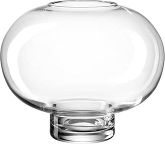 Leonardo Vernazza Kugelvase - Vase aus hochwertigem Klarglas - H&ouml;he 19 cm, Durchmesser 22 cm, Inhalt 4,2 l - Transparente Blumenvase, 022353